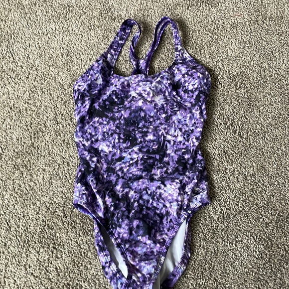 Speedo | Swim | Purple One Piece Swim Suit | Poshmark